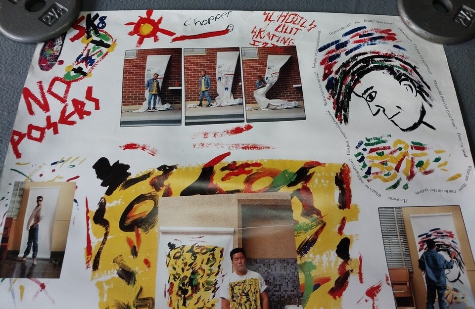 Vtg 1988 Original Levis Children Graffiti Art Jeans 23" x 35 ...