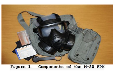 250 Page M50 FIELD PROTECTIVE MASK CBRN PPE Training Studies ...