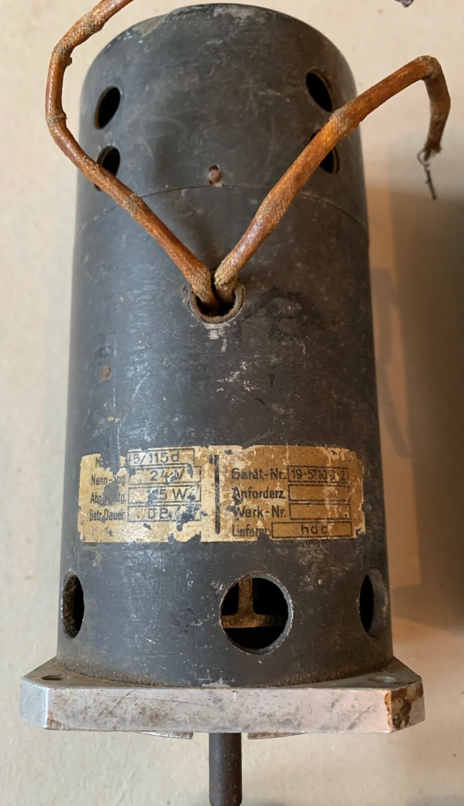 WW2 German Airplane instruments & parts from old airfield workshop | eBay