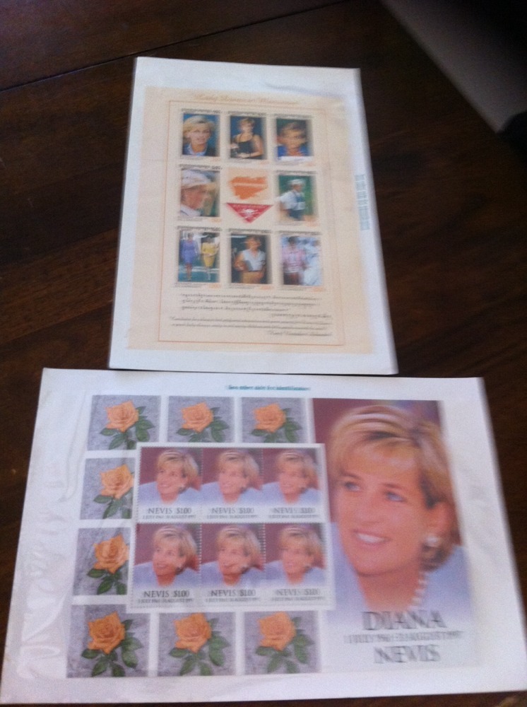 Princess Diana Collection Stamps 1997 | eBay