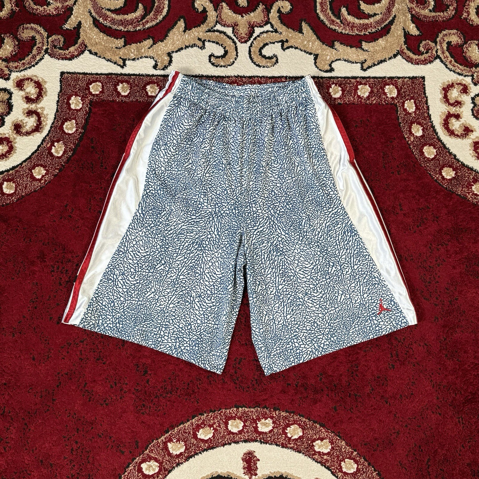 Vintage Nike Air Jordan 3s Elephant Print Baggy Baske… - Gem