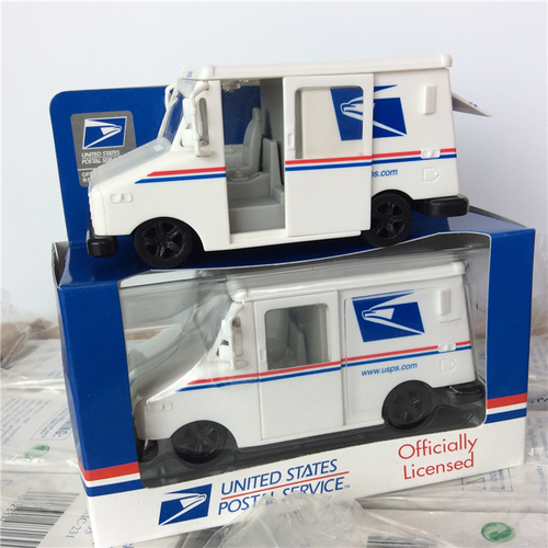 1:35 USPS MAIL TRUCK LLV MODEL TOY Push & Go Toy 2 pcs/set | eBay