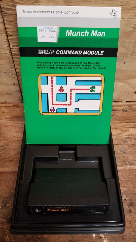 Vintage Texas Instrument TI-99/4A Games Lot In Original Retail ...