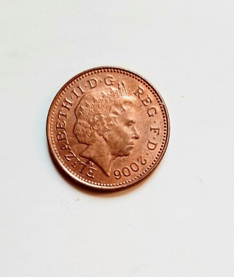 1p Coin, United Kingdom, 2006. (4th Portrait). | eBay UK
