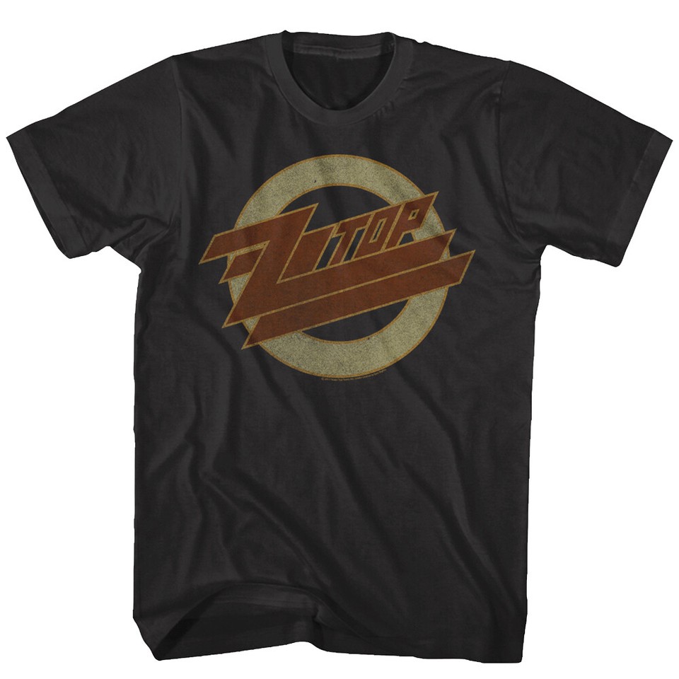 ZZ Top US Tour 1990 Men's T Shirt Vintage Logo Rock Band Album Concert ...