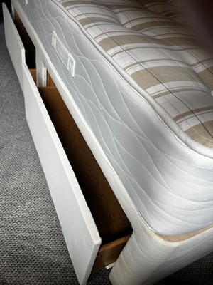 2ft6 small single divan bed with mattress | eBay UK