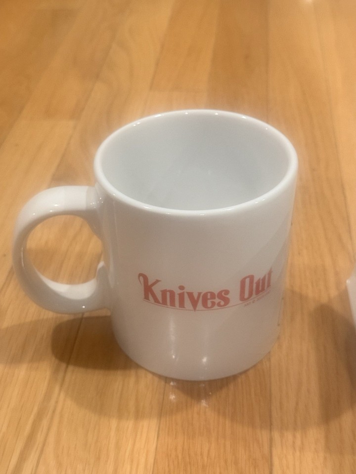 Knives Out Original Oversized Promo Mug 2019 Rian Johnson Event | eBay