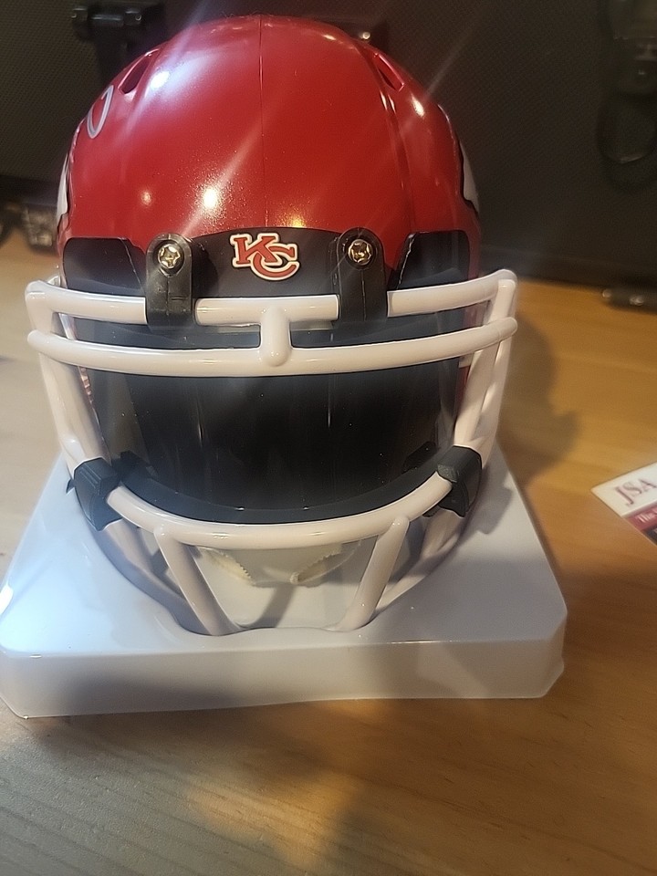 Patrick Mahomes Autographed Kansas City Chiefs Mini Helmet JSA COA | eBay