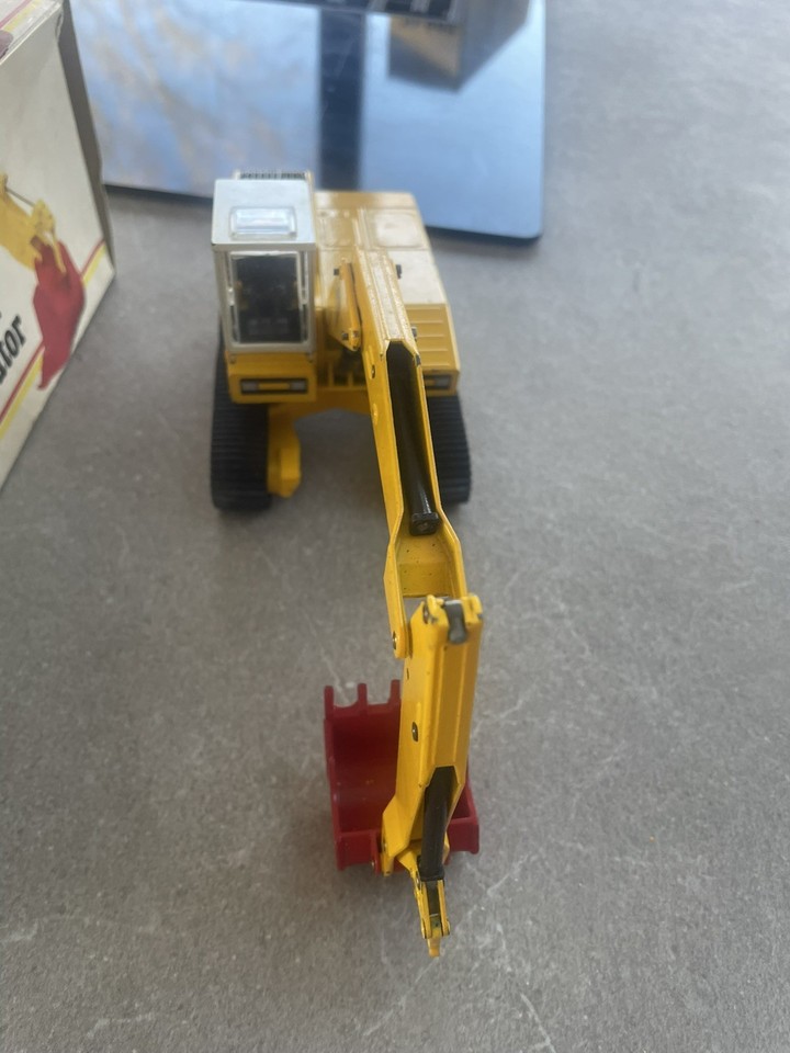 NZG No. 190 – JCB 807 Excavator – Vintage Diecast Model with Original ...