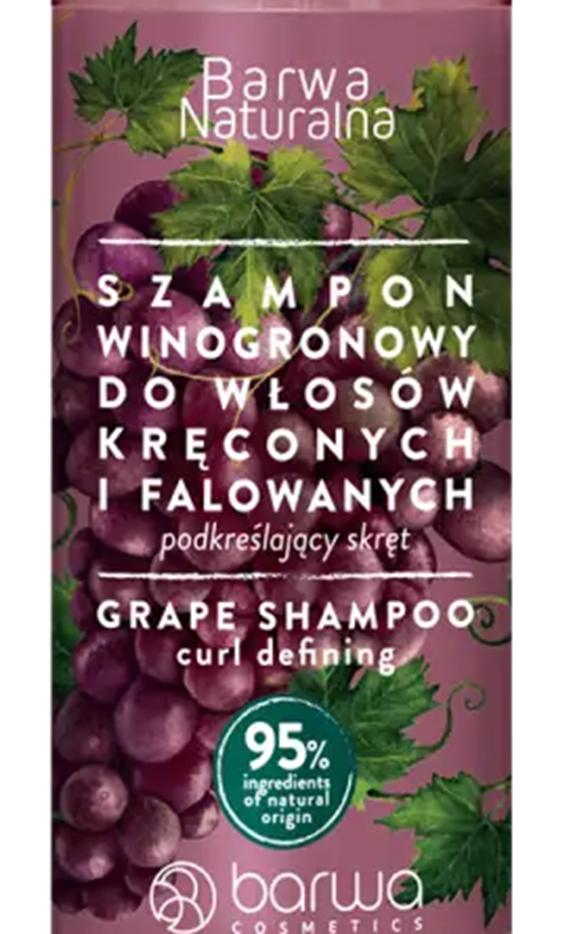 Barwa Natural Grape Shampoo Curly Hair Deeply Nourishes Regenerates ...