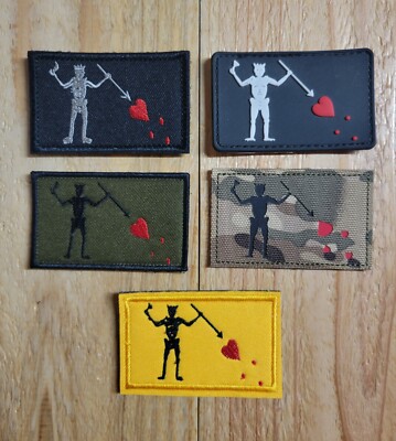 (5-Pack) Blackbeard / FOG patch lot (Forward , Supdef, Wrmfzy, Crime Co ...