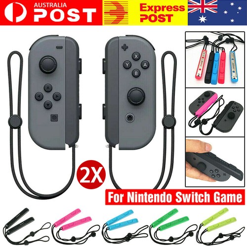 2PC For Joy-Con Gamepad Handle Lock Wrist Strap Lanyard For Nintendo ...