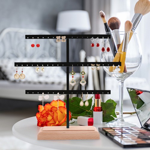 1 Pc Fashionable Storage Stand Stylish Necklace Storage Bracket Jewelry ...