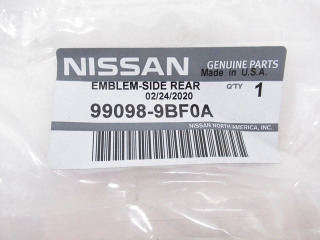 Nissan OEM 13-16 Frontier Pickup Bed-decal Sticker Right 990989BF0A for ...