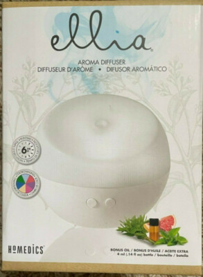 HoMedics ARM-220WT Ellia Dream Ultrasonic Aroma Diffuser | eBay