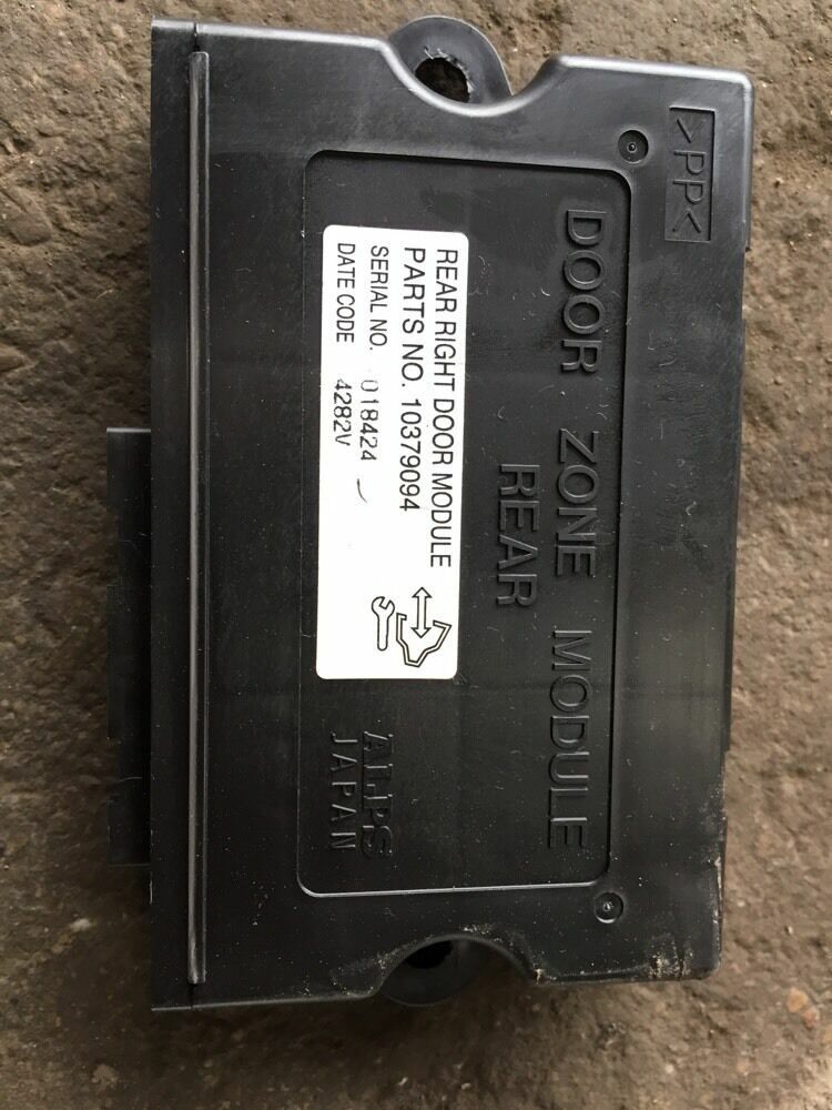 2005 Cadillac STS Passenger Rear Door Module Pt# 10379094 | eBay
