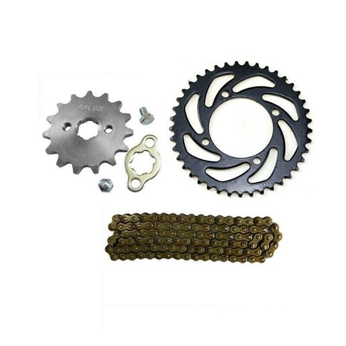 420 Rear Front Sprocket Chain for 110cc 125cc ATV Pit Bike CRF50 SSR ...