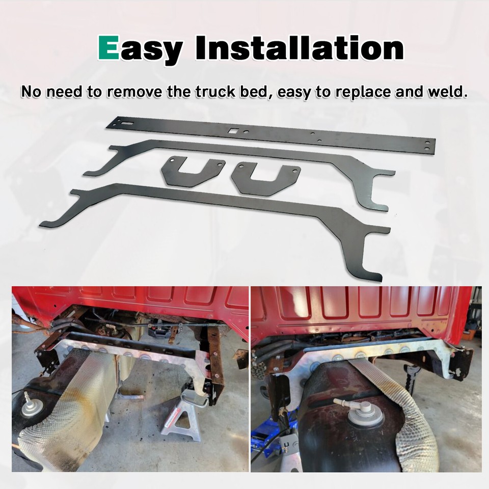 Fuel Tank Crossmember Kit for 1998-2011 Ford Ranger - DIY Bend & Weld ...