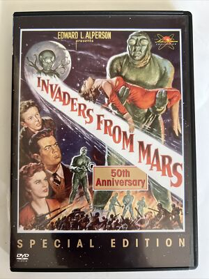 Invaders From Mars (DVD, 2002) 50th Anniversary Special Edition US & UK Versions 14381136227| eBay