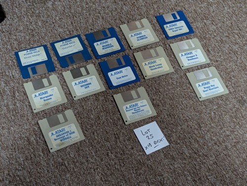 👉 ATARI ST / AMIGA 👈 JOB LOT OF X13 SUPER RARE ! RETRO COMPUTER GAMES ...