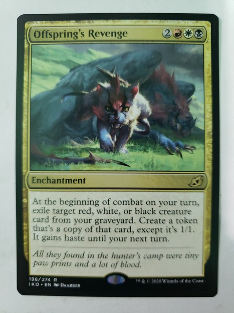 MTG Offspring's Revenge Ikoria: Lair of Behemoths 198/274 Regular Rare ...