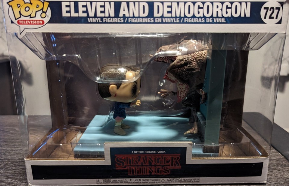 Stranger Things Funko Pop 8 Bit Eleven Demogorgon 727 RARE Exclusive ...