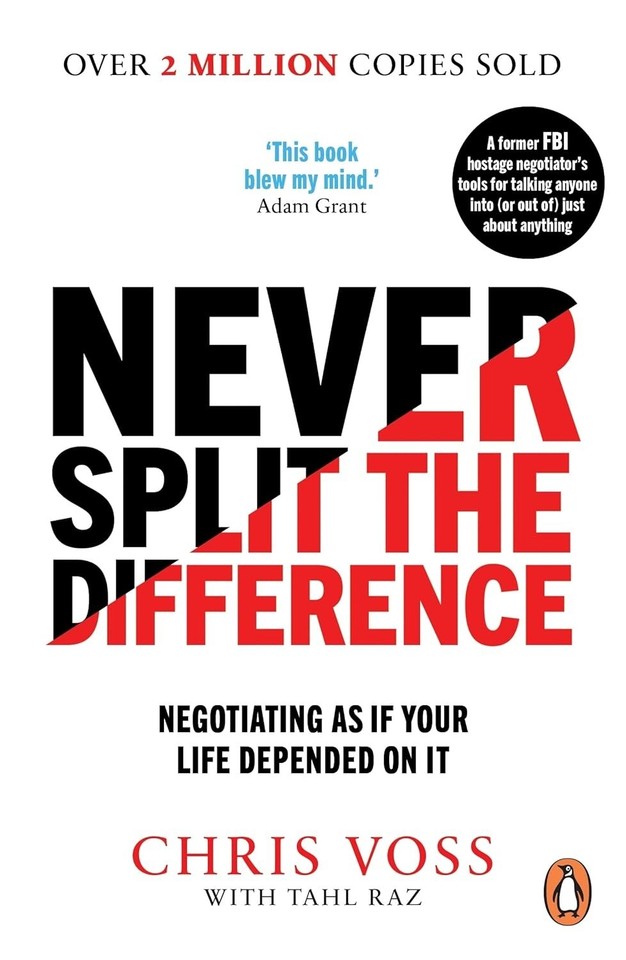 Never Split Il Differenza Di Christopher Voss Con Tahl Raz (Inglese ...