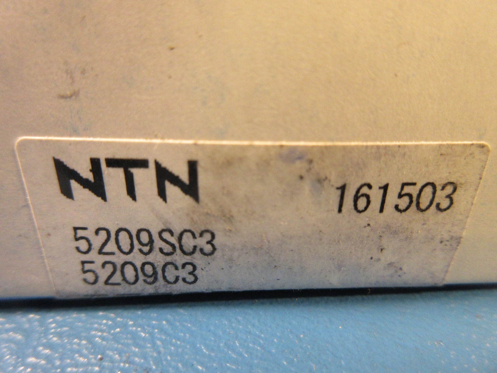 NTN 5209 S C3, 5209/C3 Double-Row Angular Contact Ball Bearing (SKF ...