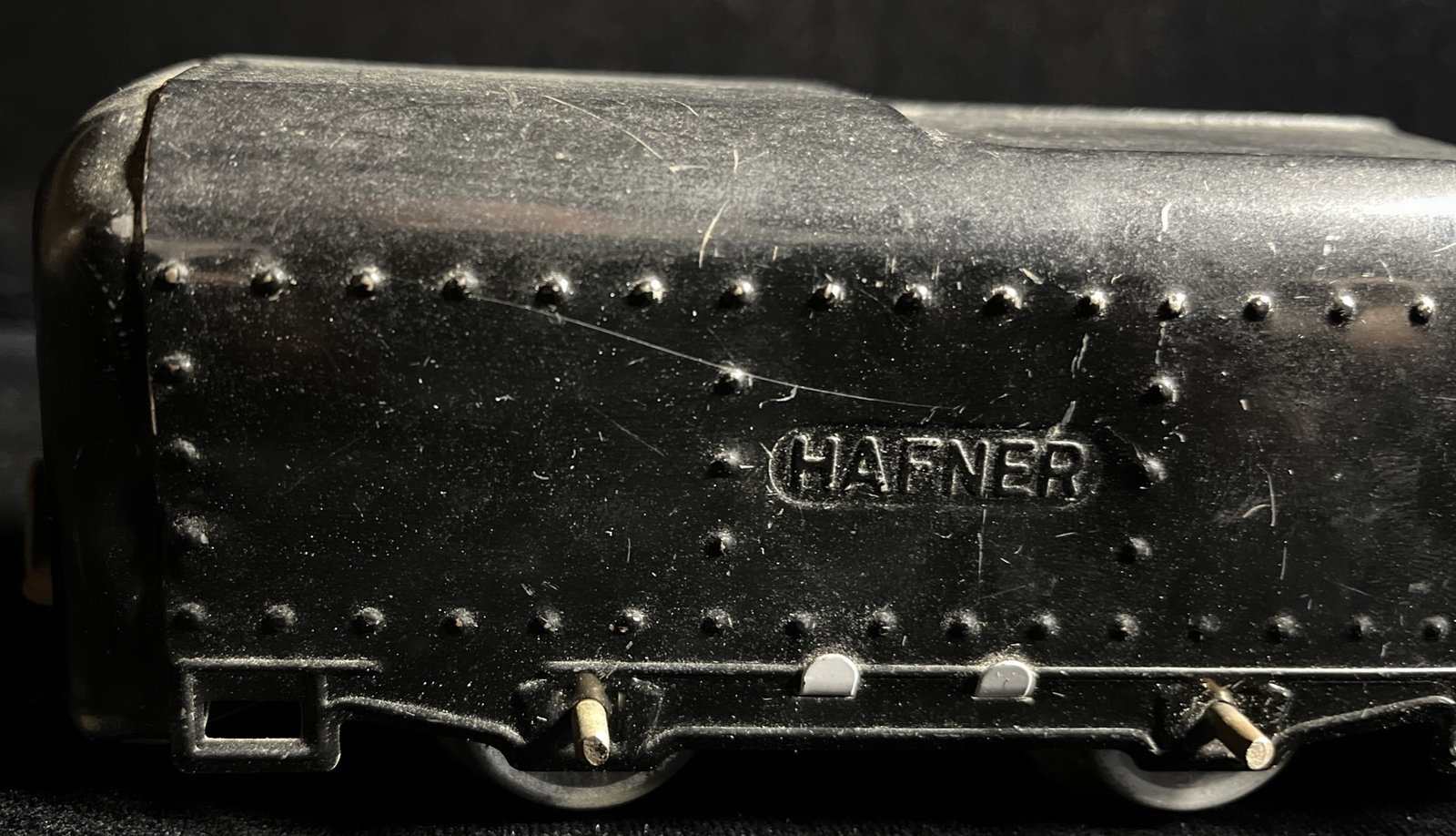 Vintage "0" Gauge Hafner Steam Loco w / Tender --Wind-up 1010 Series | eBay