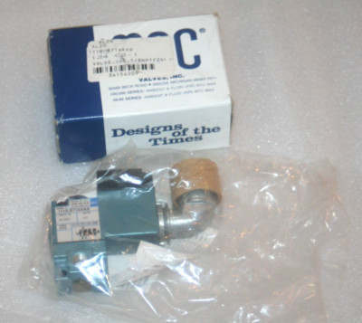 MAC 111B-871AAAA Solenoid Valve 24 VDC, VAC to 150 PSI * NEW * | eBay