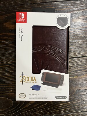 PowerA Hybrid Cover - Zelda Hylian Crest Leatherette - Nintendo Switch ...