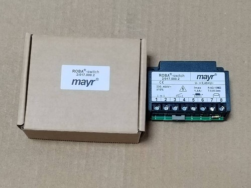 Mayr ROBA -switch 2/017.000.2 230..400V~ 1.8A- 10MΩ brake rectifier | eBay