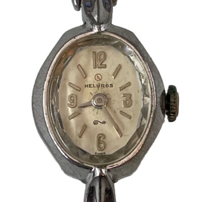 Vintage HelBros Watch Base Metal Bezel Stainless AS IS PARTS OR REPAIRS ...