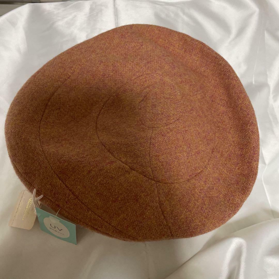 Vivienne Westwood Beret Hunting Hat Orange Orb Embroi… - Gem