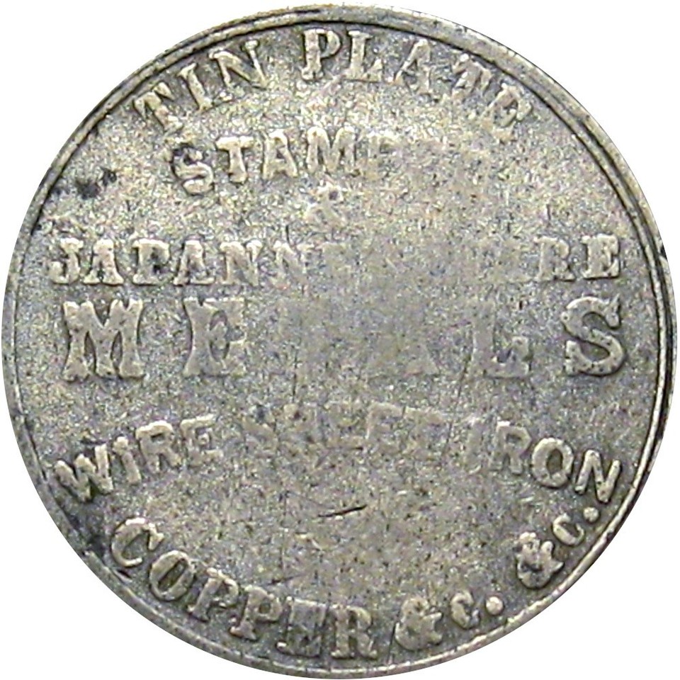 Philadelphia Pennsylvania Civil War Token N & G Taylor George ...