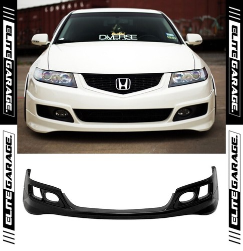 Fit Honda Accord Euro CL9 - ASPEC Style Front Spoiler Bumper Lip (06-08 ...