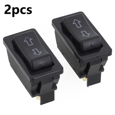 2 Pcs 12V 2-Way Momentary Electric Sunroof Lift Rocker Switch Automatic ...