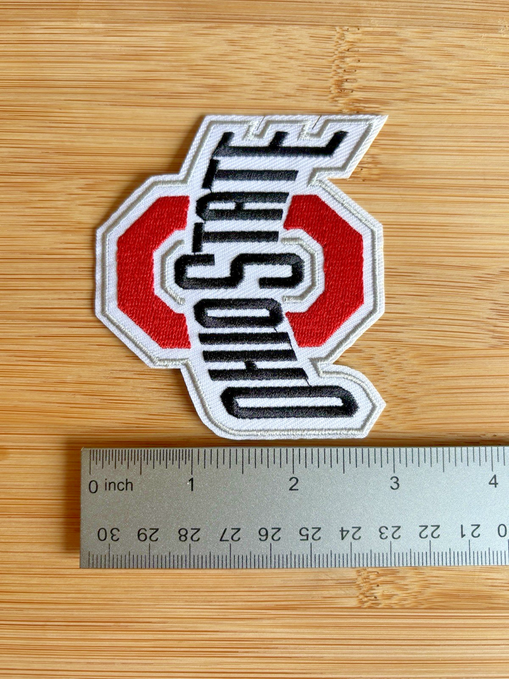 The Ohio State Buckeyes Iron on Patch Great For Hats & Jackets Free ...
