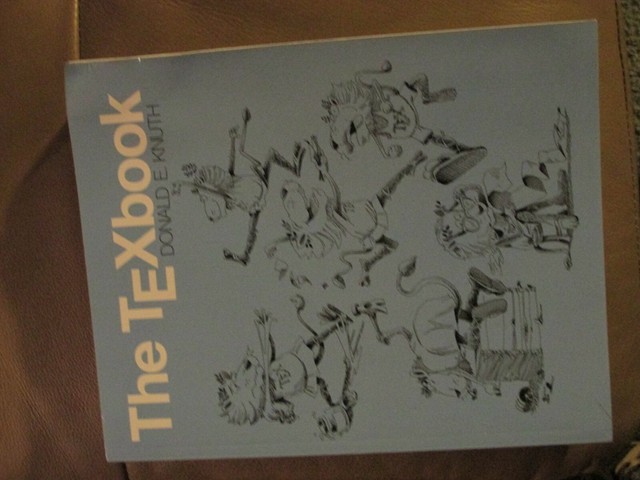 The Texbook by Donald E. Knuth (1984, Hardcover) for sale online | eBay