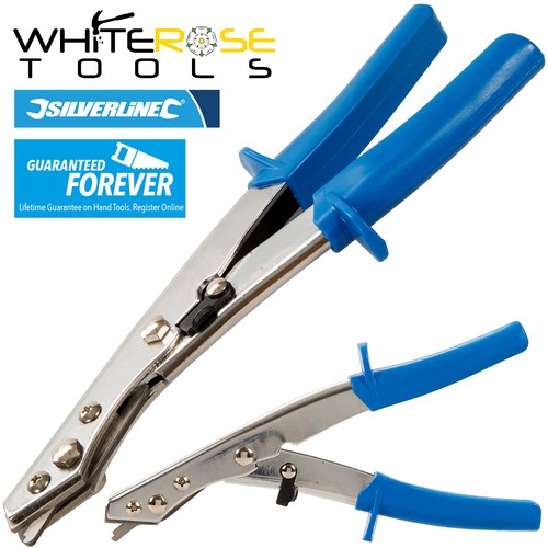 Silverline Hand Nibbler Sheet Metal Plastic Tin Snips Shears Cutters ...