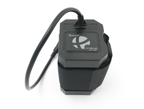 Xeccon 2000 Lumen 4 mode CREE LED Bike light with strobe - 7.8Ah ...