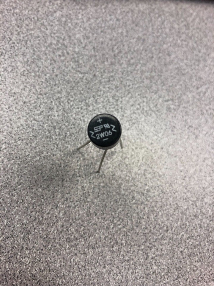 (90) pcs. Bridge Rectifier Diode 20 X 2W06 2 Amp 600 Volt Full Wave ...