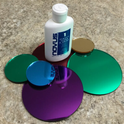 1/8" Color Mirrored Acrylic Laser Cut Disks 2" Dia. 30 Pcs. | eBay
