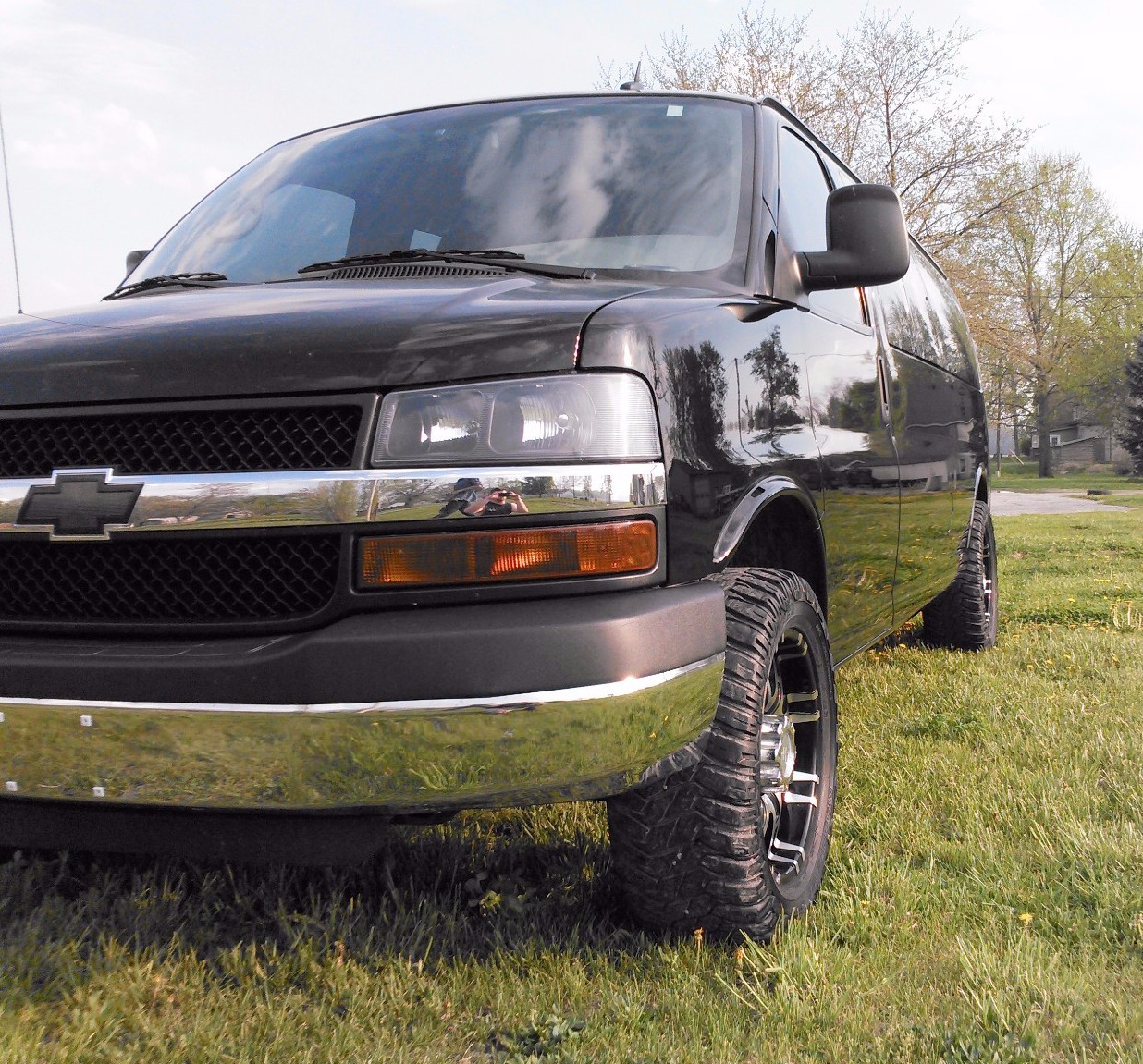 Chevy Express Lift Kit Van Leveling Front GMC Savana 2003-2019 2wd ...