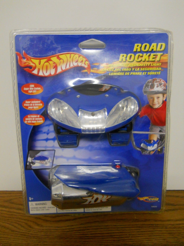 Hot Wheels Road Rocket Bicycle Headlight & Safety Light Night Bike ...