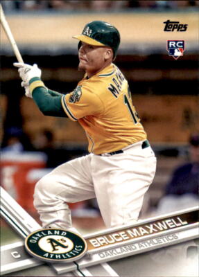 2017 Topps #461 Bruce Maxwell RC - NM | eBay