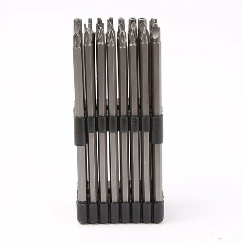 32Pc Extra Long Screwdriver Bit Set Hex Torx Key Drill Phillips Slot ...