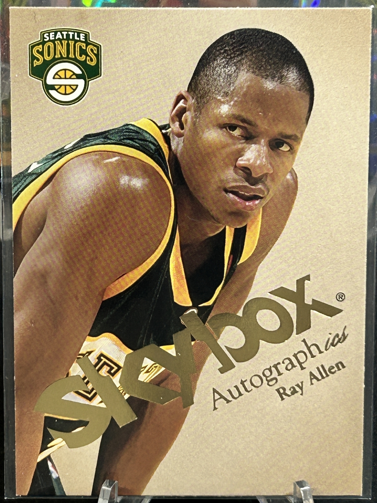 Ray Allen Seattle SuperSonics 2003-04 SkyBox Autographics | eBay