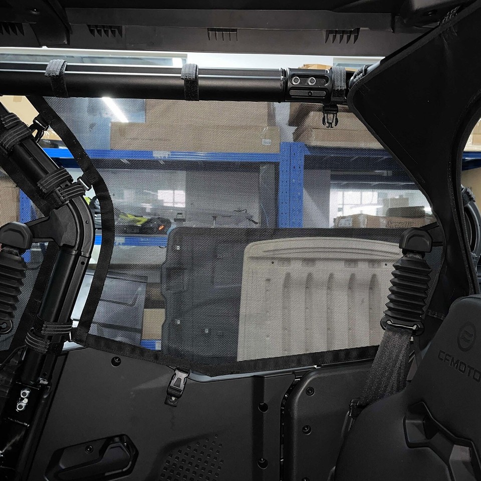 UTV Soft Upper Door Nets Side Window Mesh for 2024-25 CFMOTO ZFORCE 950 ...