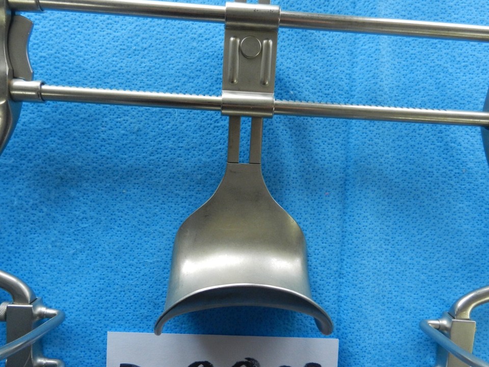 D8820 Jarit Surgical Balfour Retractor Set with 2 Replacement Blades ...